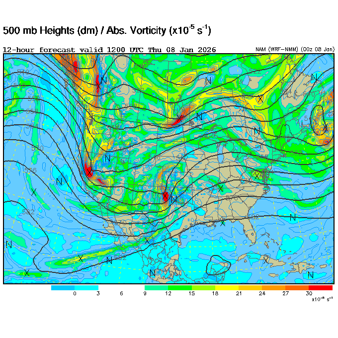 NCAR-RAL weather, NWP model images