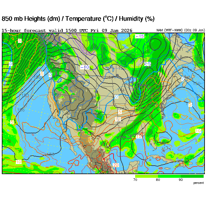 NCAR-RAL weather, NWP model images
