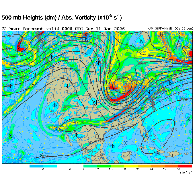 NCAR-RAL weather, NWP model images