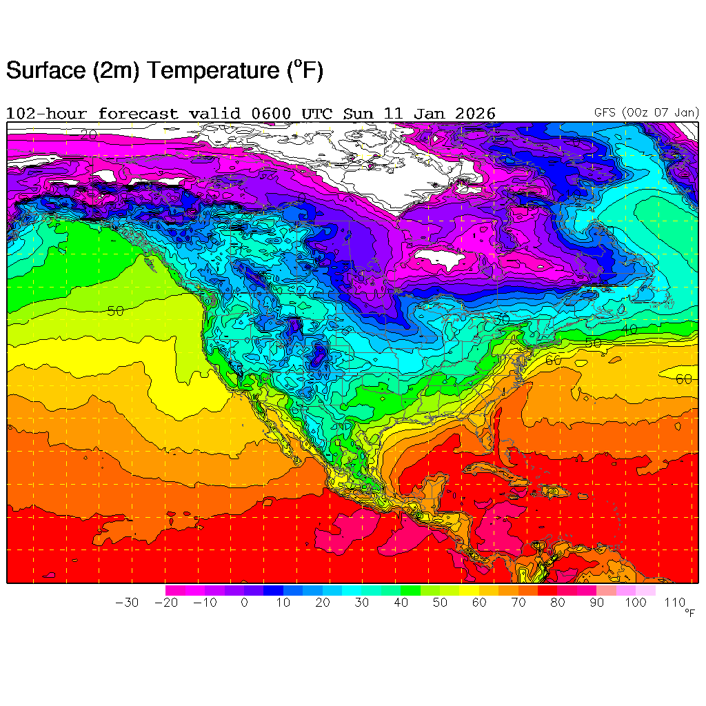 NCAR-RAL weather, NWP model images