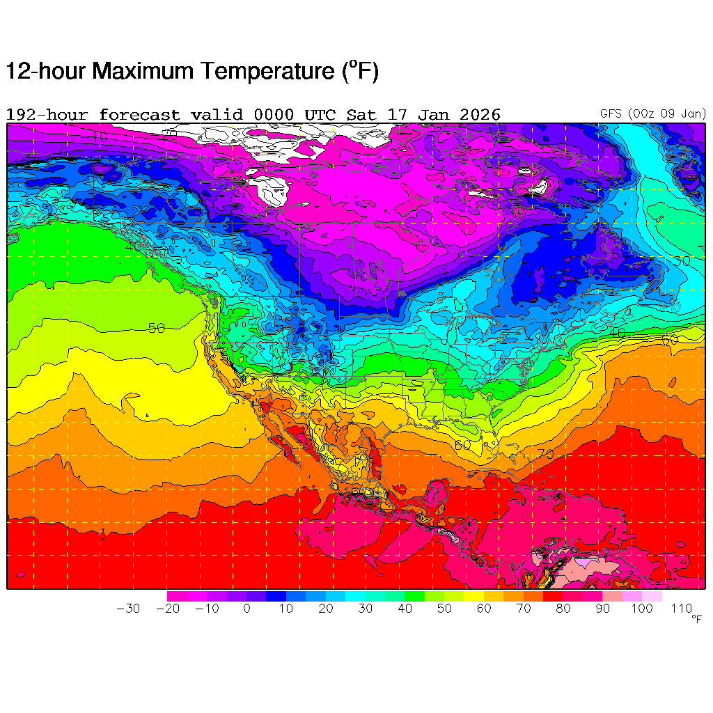 NCAR-RAL weather, NWP model images