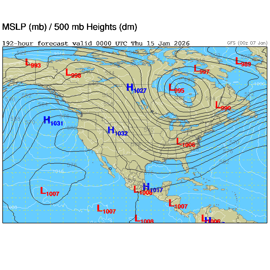 NCAR-RAL weather, NWP model images